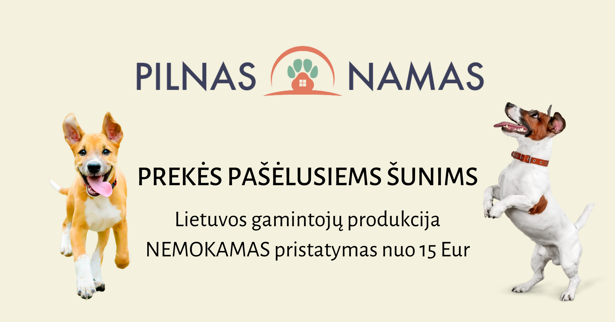 Prekės pašėlusiems šunims! Graužalai | Papildai | Aksesuarai – PilnasNamas.lt